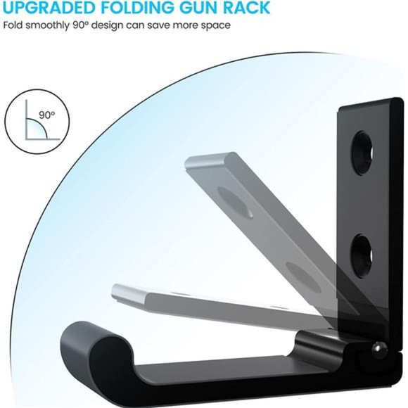 Other | Mytypemag Folding Gun Rack Wall Mount Rifle Hook With ...